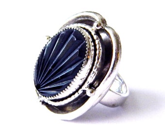 Whiting Davis Ring | Etsy