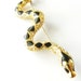 Vintage Enameled Rhinestone Snake Brooch - Etsy