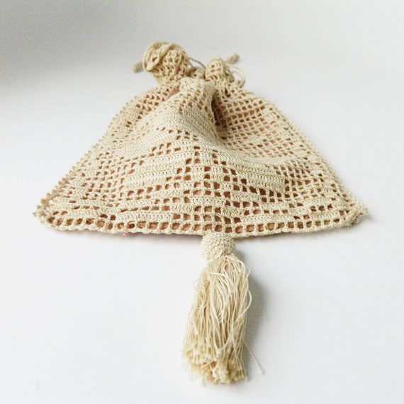 Antique Victorian Reticule Purse - Gem