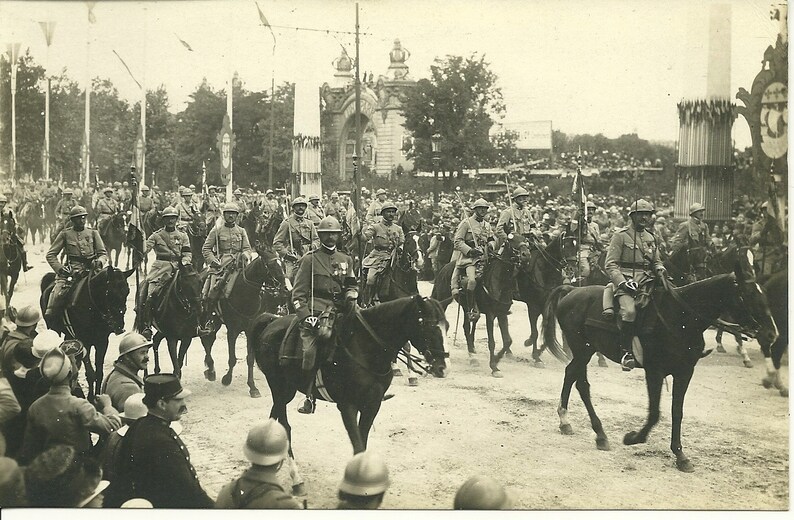 Antique WW1 1919 Victory Day French Postcard - Etsy