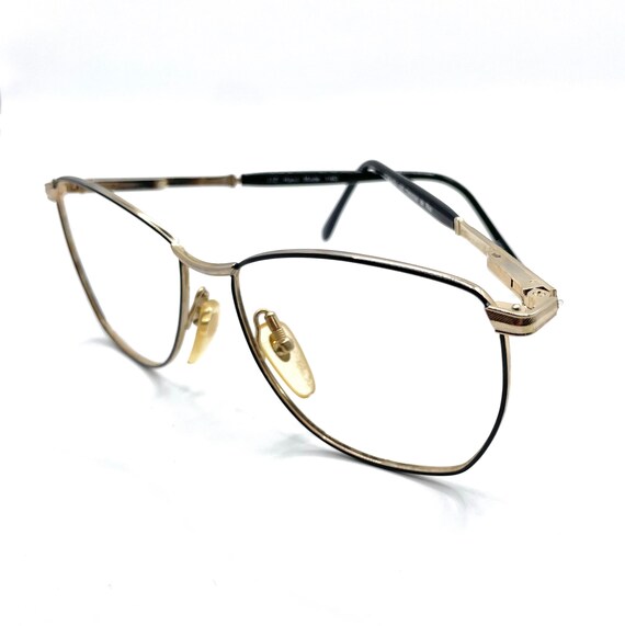 Vintage 1980s Black Wire Eyeglass Frames Never Used Gem