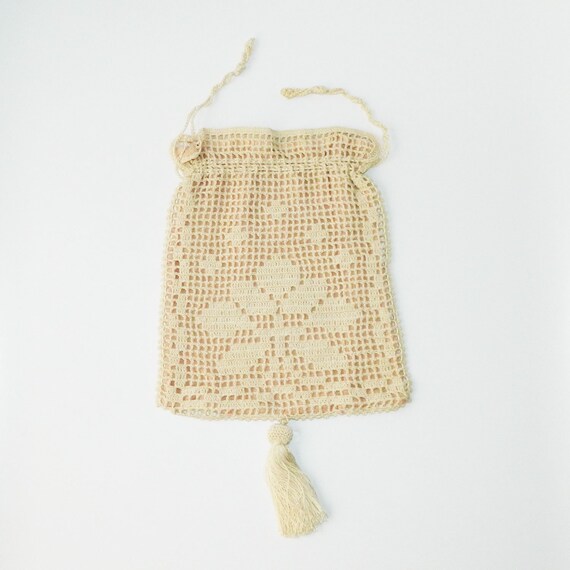 Antique Victorian Reticule Purse - Gem