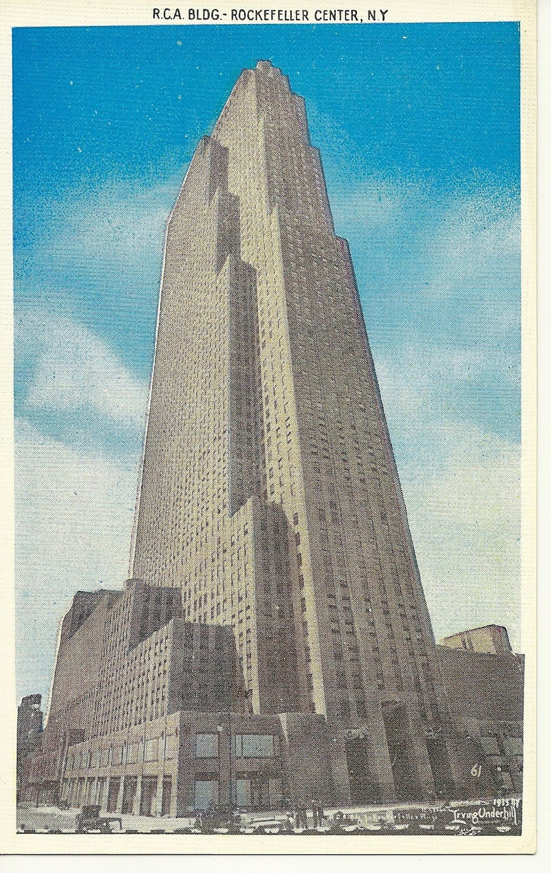 1930s Rockefeller Center RCA Building New York Postcard - Etsy