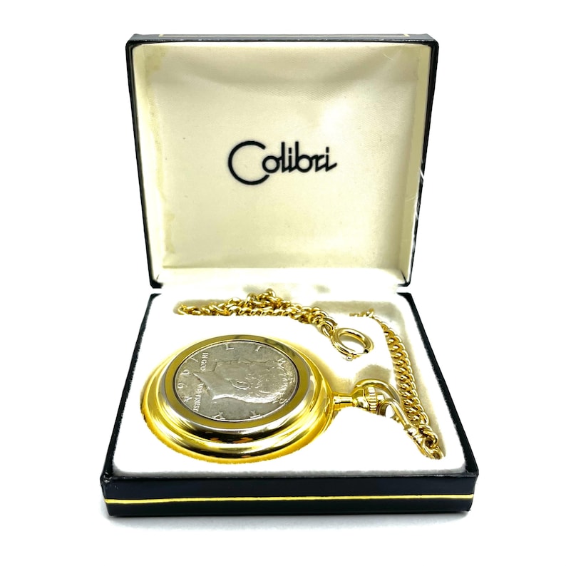 Vintage Colibri Pocket Watch With Chain - Etsy