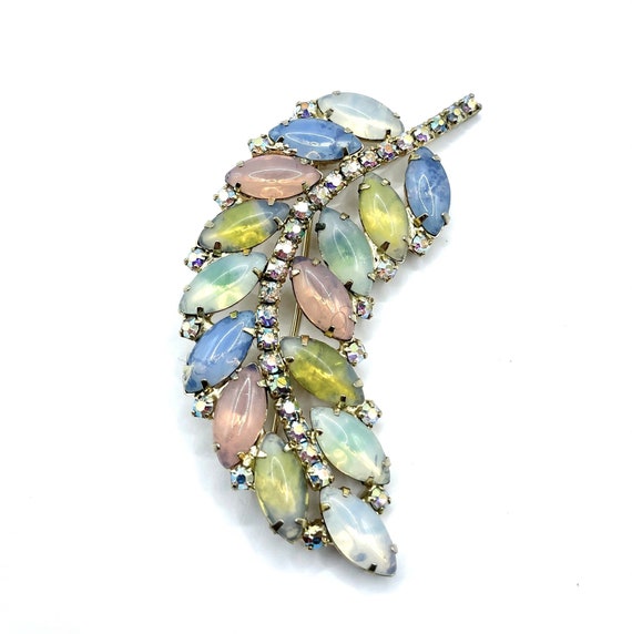 Vintage pastel leaf - Gem