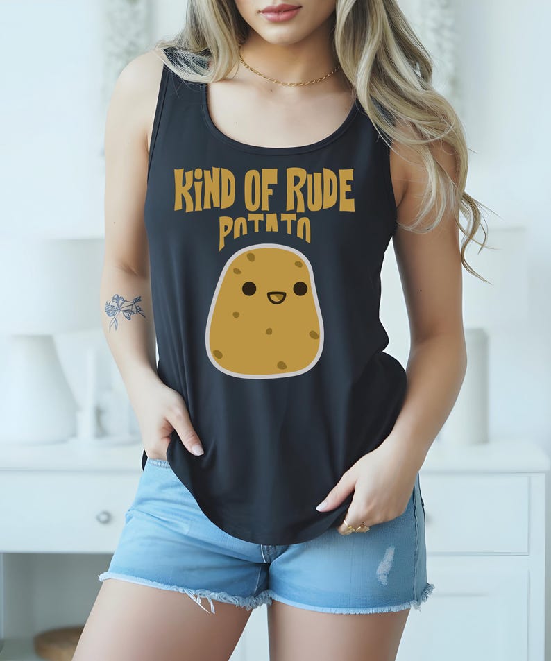 Potato Kind of Rude Potato & Sweet PNG SVG Bundle, Funny Matching ...