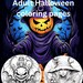 Spooky Halloween Coloring Book: Printable Pages for Kids & Adults (PDF ...