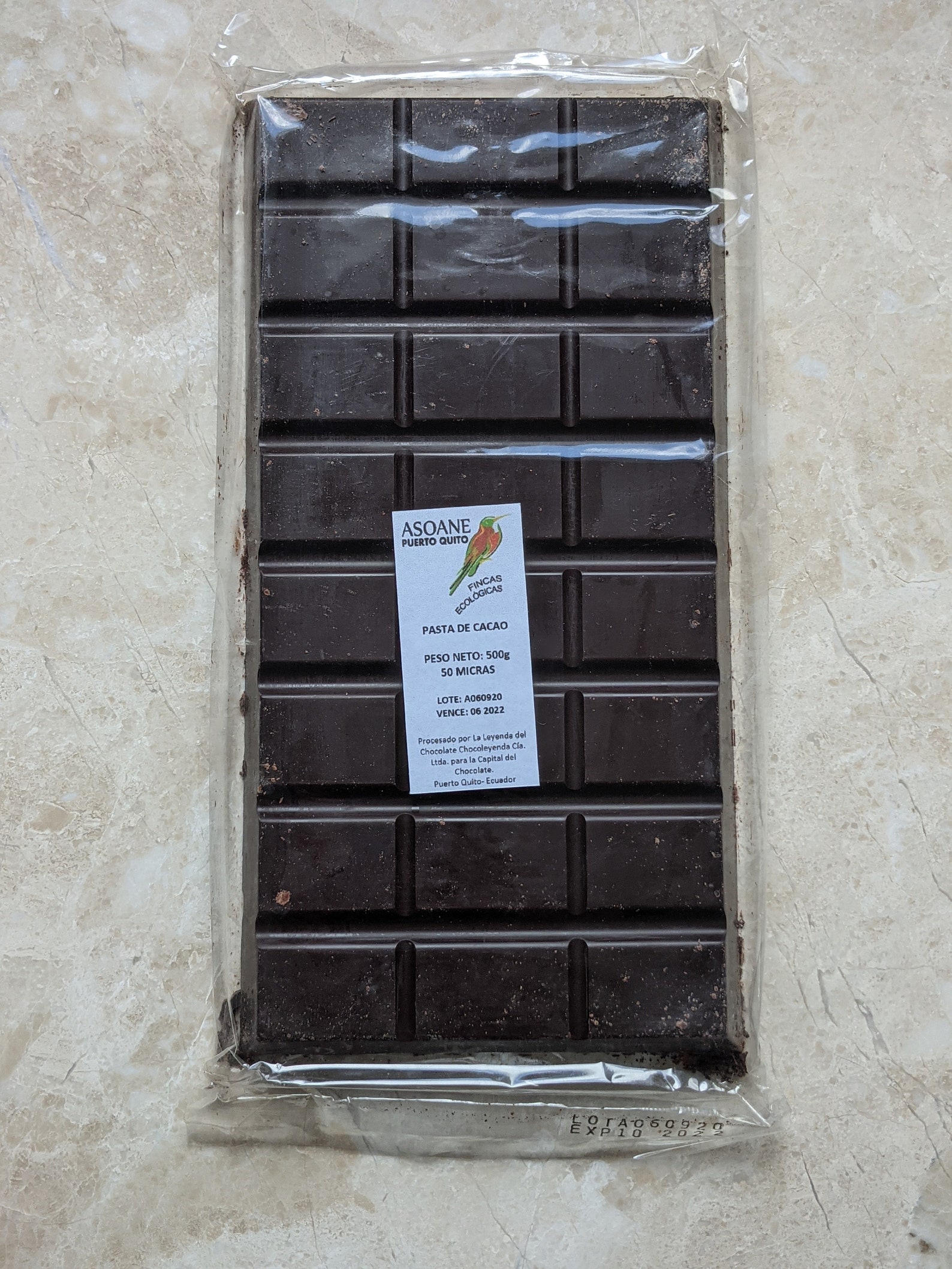100% Shade Grown 'nacional' Heirloom Cacao Unsweetened 500g Brick - Etsy