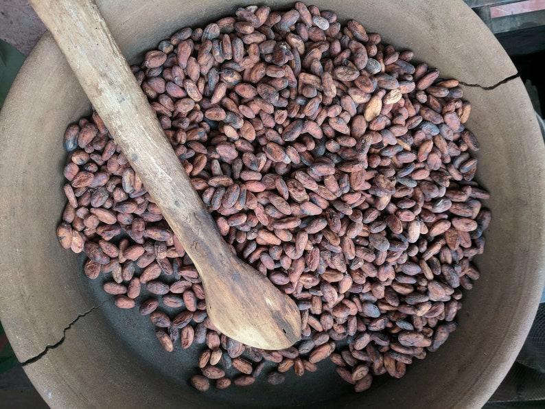 100% Shade Grown 'nacional' Heirloom Cacao Unsweetened 500g Brick - Etsy