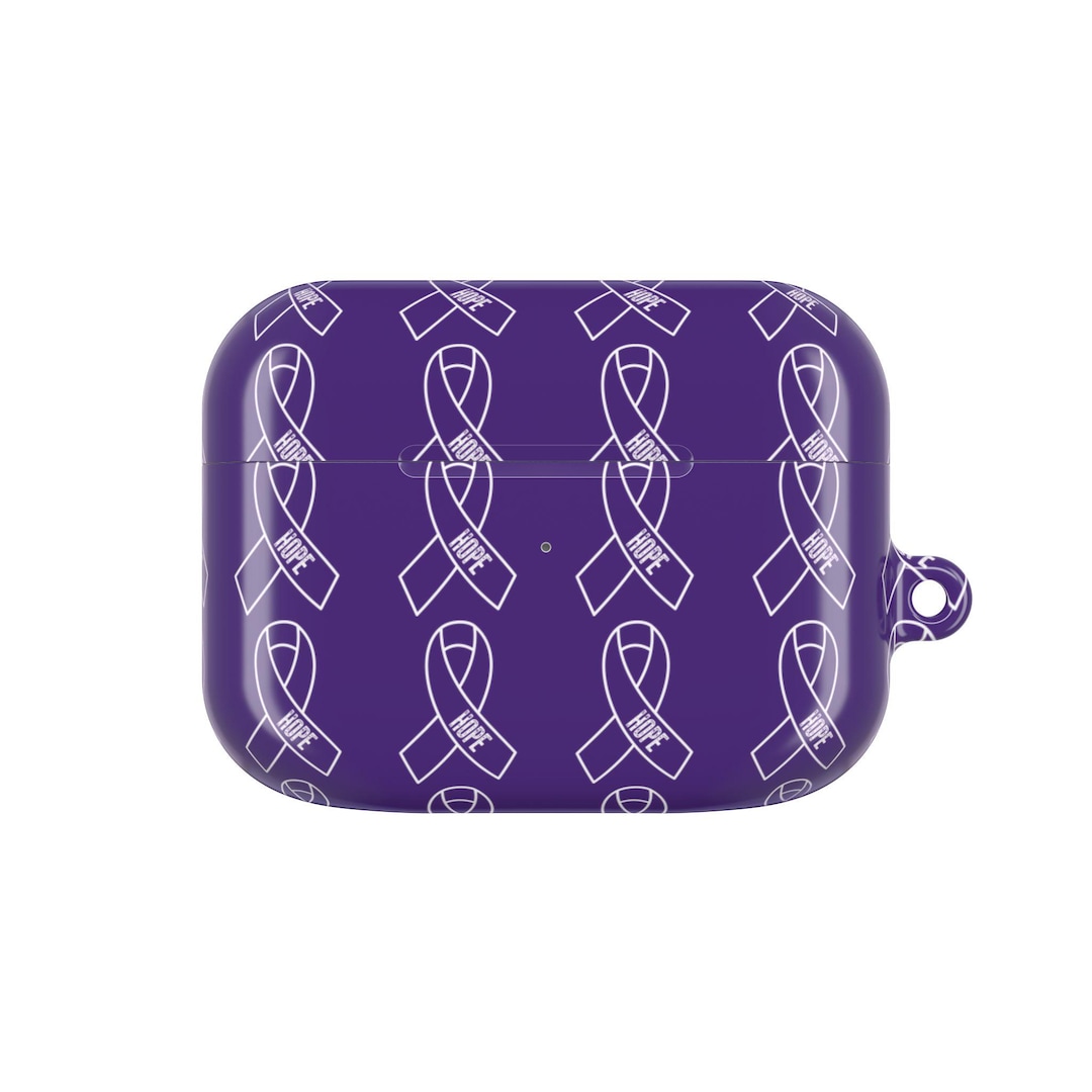 Relay for Life Fundraiser Purple AirPod Case 1 | Charity Donation ...