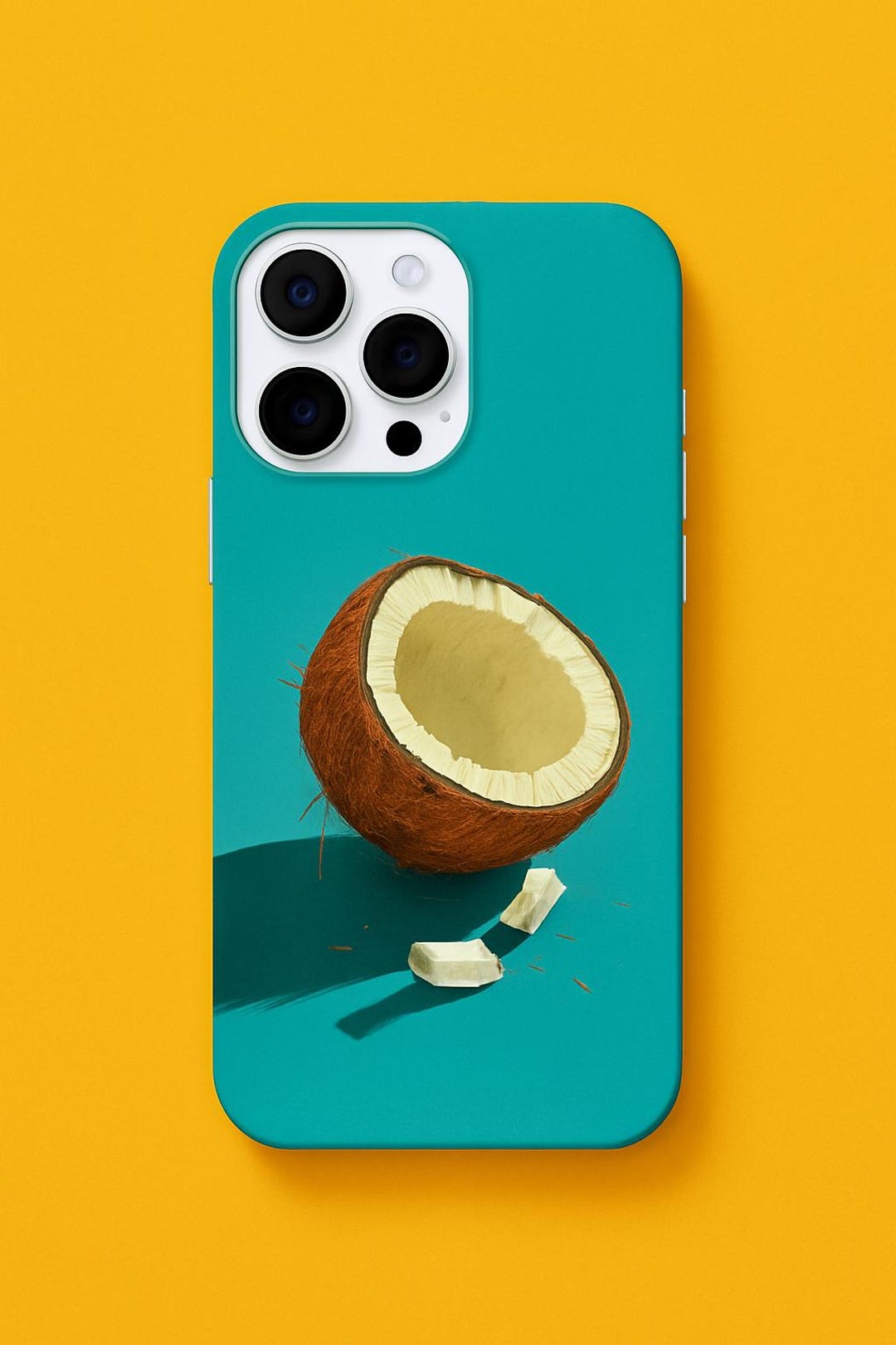 Coconut iPhone Case: Tropical Island Vibes Phone Protector - Etsy