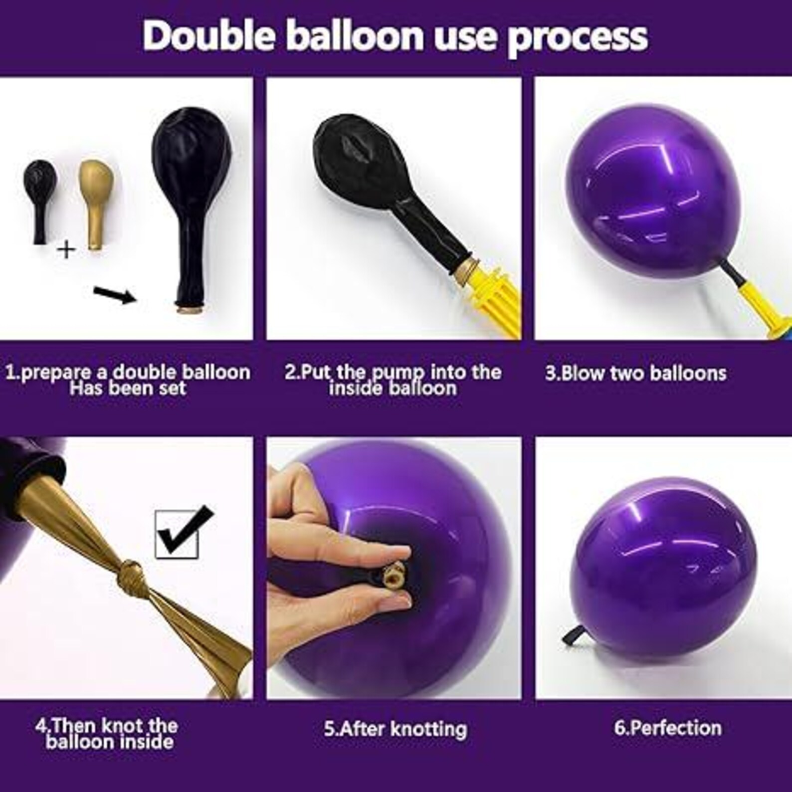 Purple & Black Balloon Arch Kit, Halloween Vampire Party Decor - Etsy