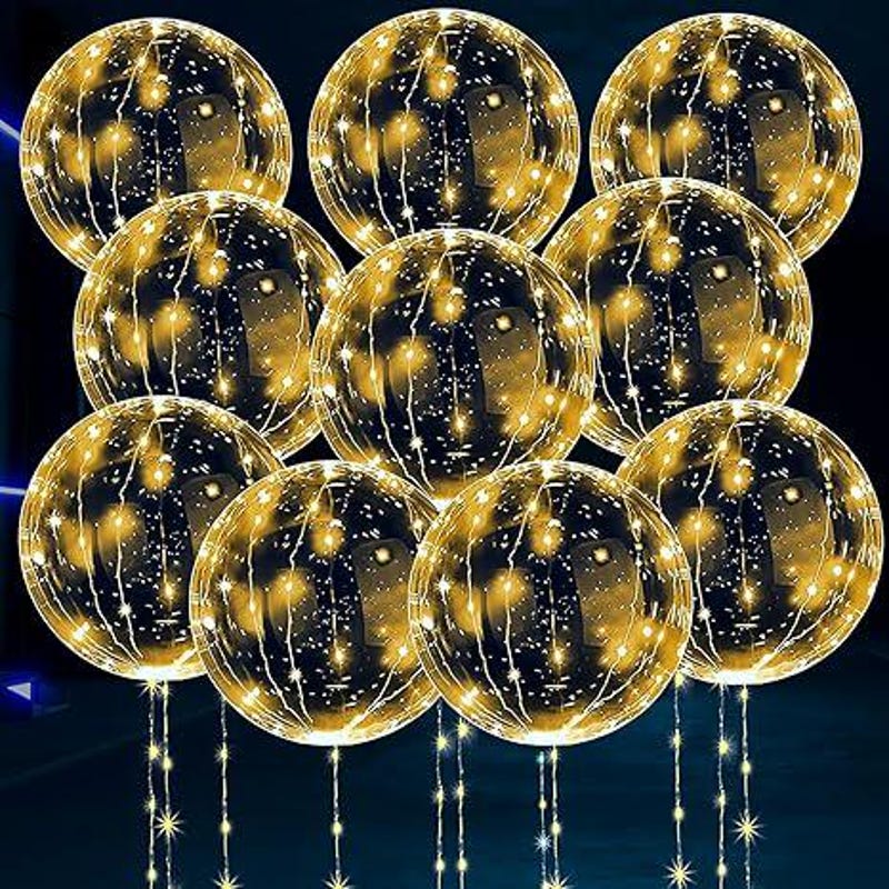 Clear Balloons With Led Lights - Etsy