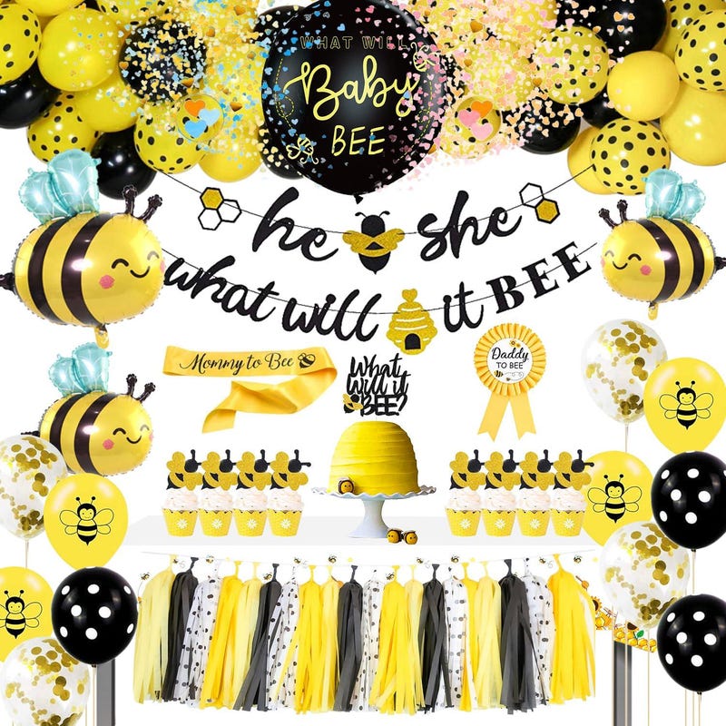 Bee Gender Reveal Sash - Etsy