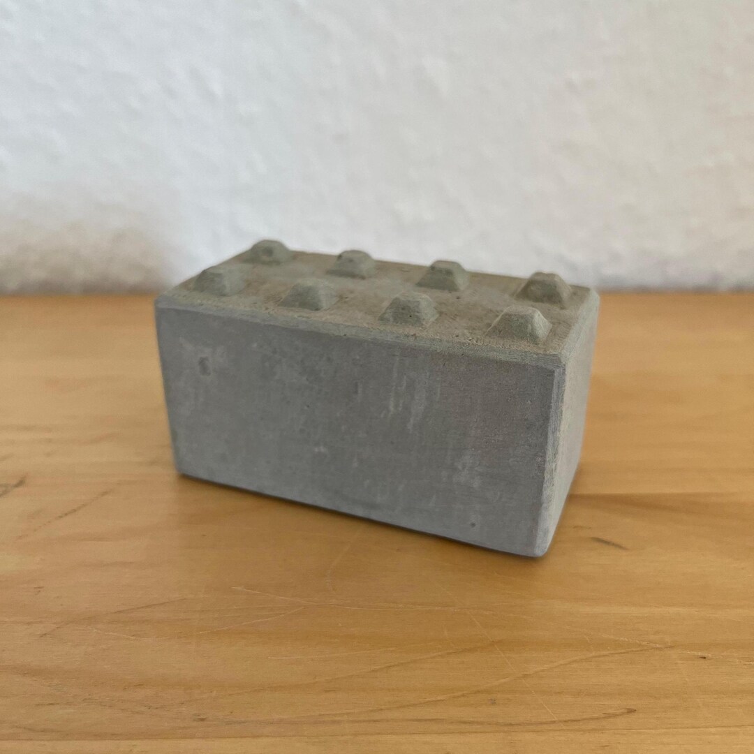 Concrete Block 2x4 Lego Brick Model Building 1:14 - Etsy