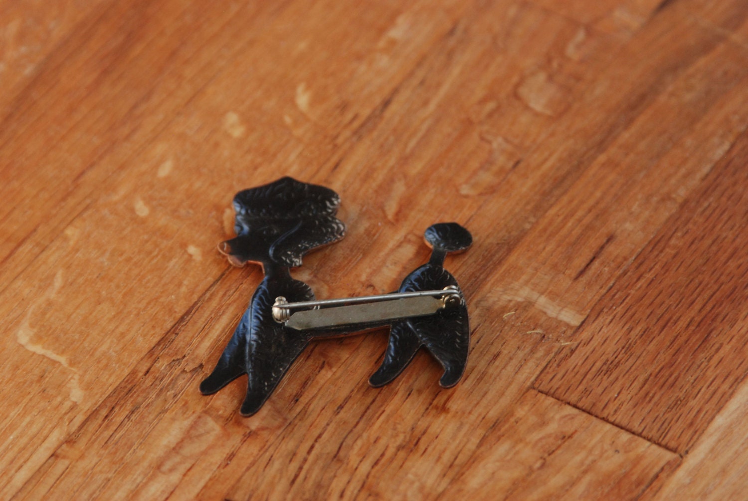 Poodle Pin Rose Gold Tone Copper Brooch Dog Lover Buy Me Dog-gone-it - Etsy