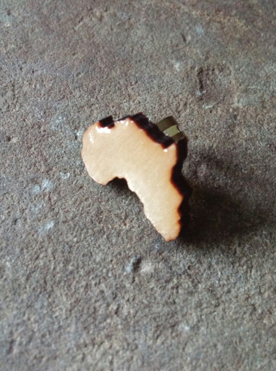 Africa Earring Cuffs Africa Shape Afrocentric Loc - Etsy