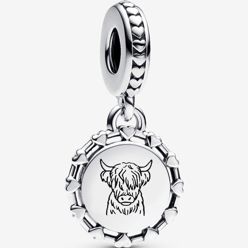 Highland Cow Pandora Charm - Etsy UK