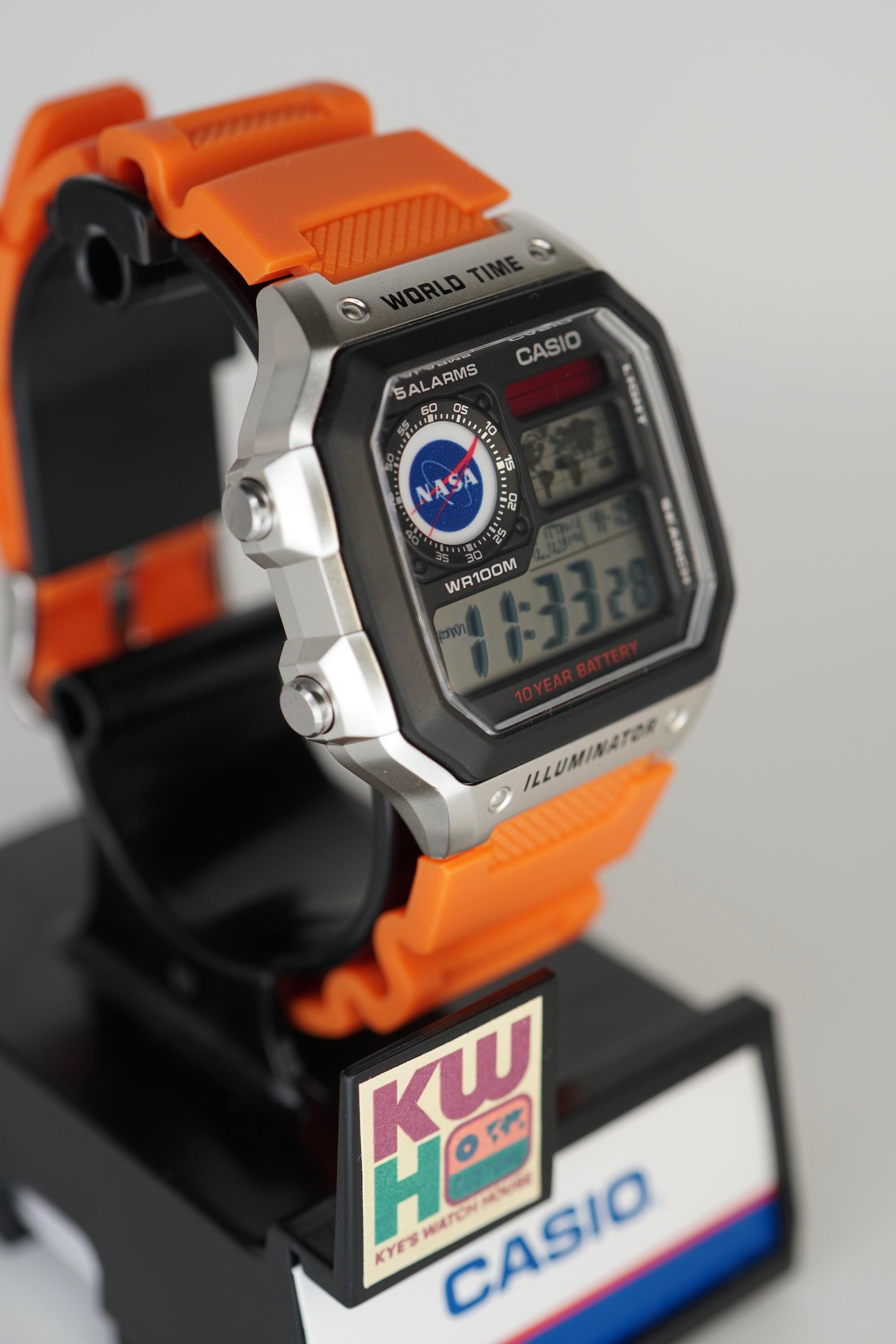 NASA Space Custom Casio Royale AE1200 Watch Mod - Etsy