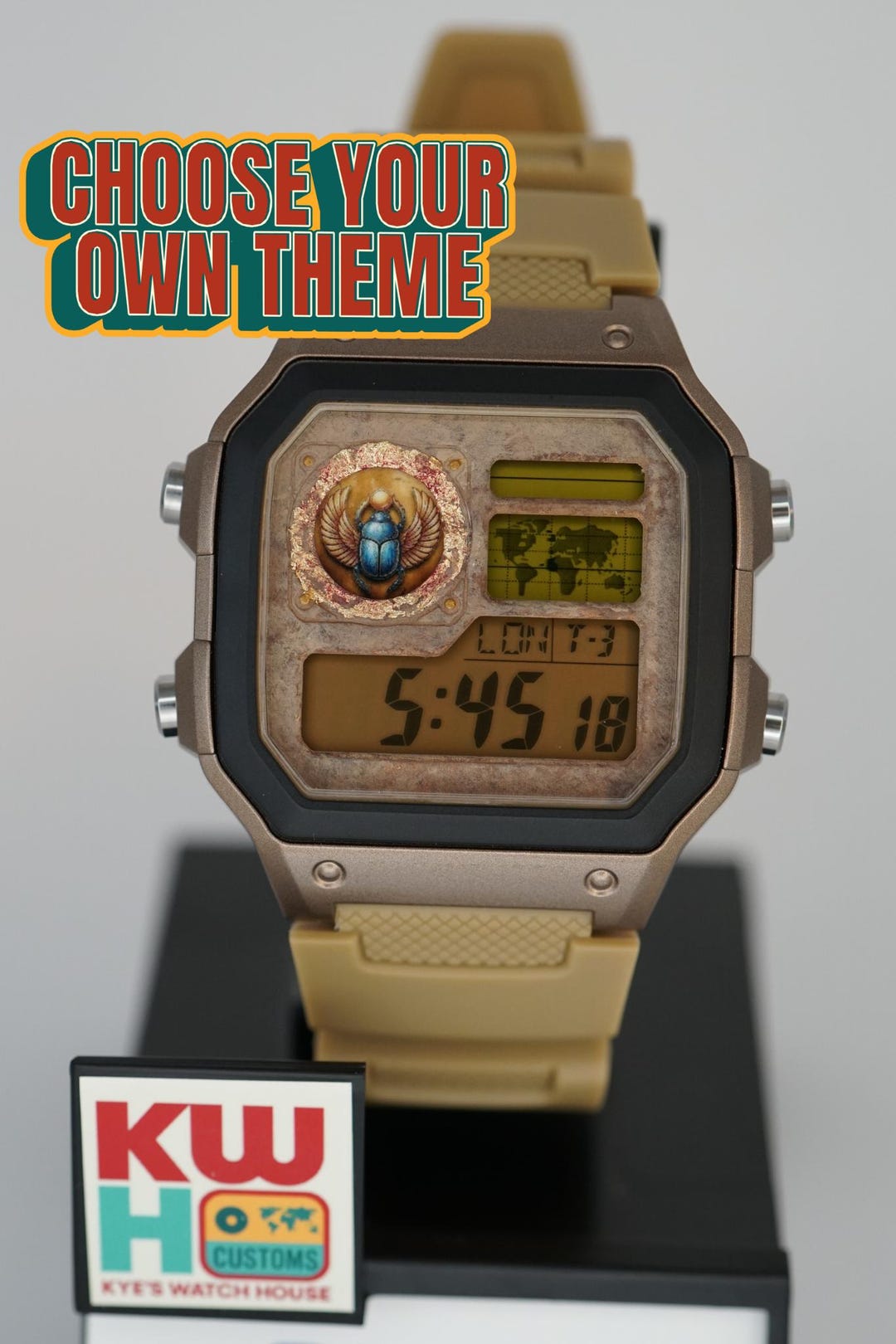 Any Theme, Complete Custom Casio AE1200 Watch Mod - Etsy