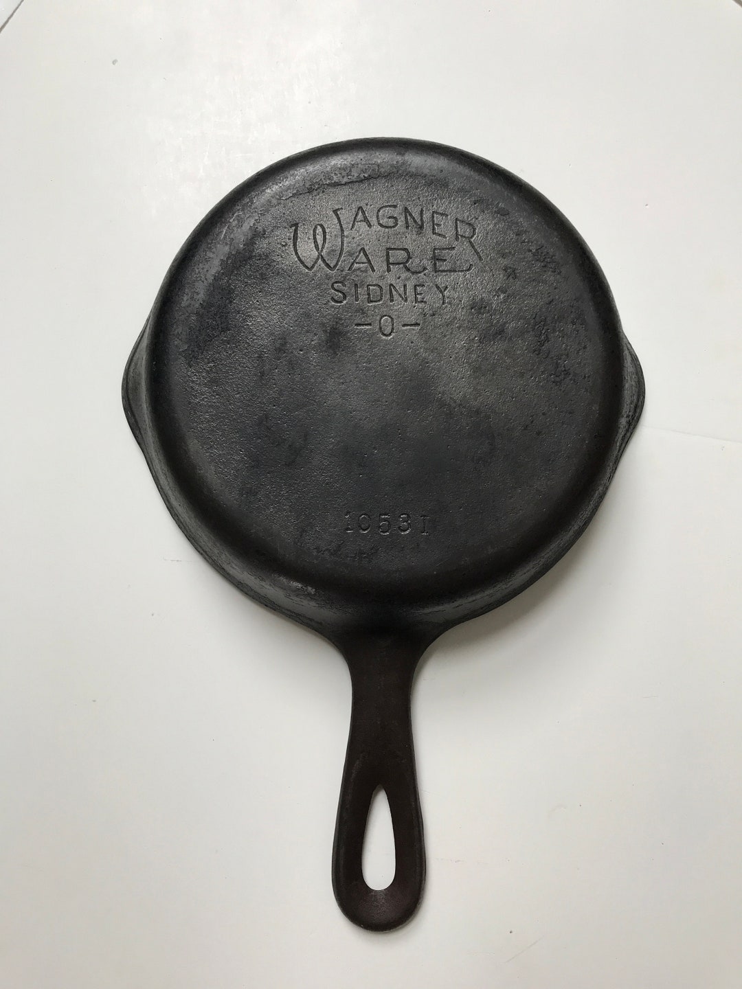 Vintage Wagner Ware Sidney 0 10531 3 Cast Iron Skillet - Etsy