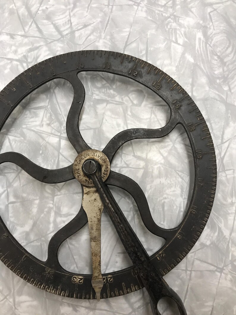 Antique Primitive the Green River Tire Wheel/wiley&russell Mfg/hash ...