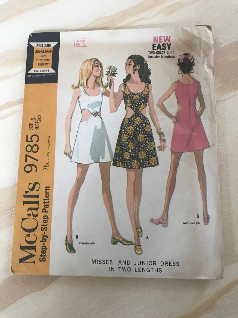 Vtg 1960-1970’s Mccall’s Sewing Pattern/miss,teen,girl YOU CHOOSE - Etsy