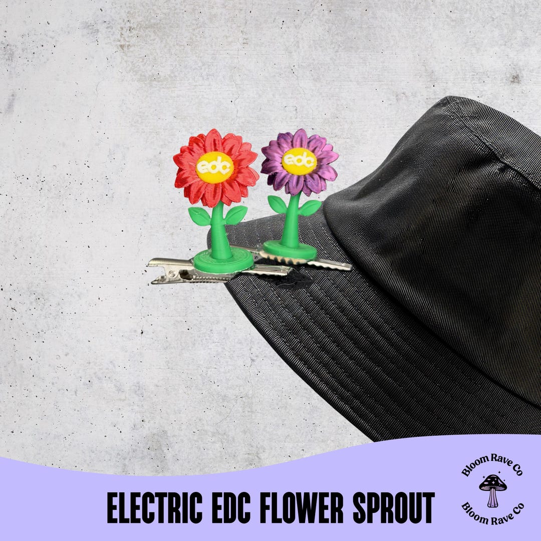 Electric EDC Flower Sprout - Etsy UK