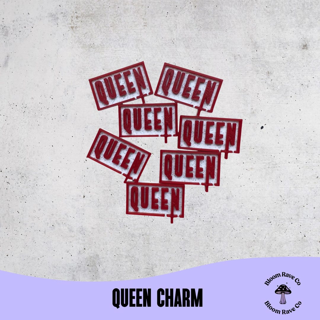 Queen Crown Charms - Etsy