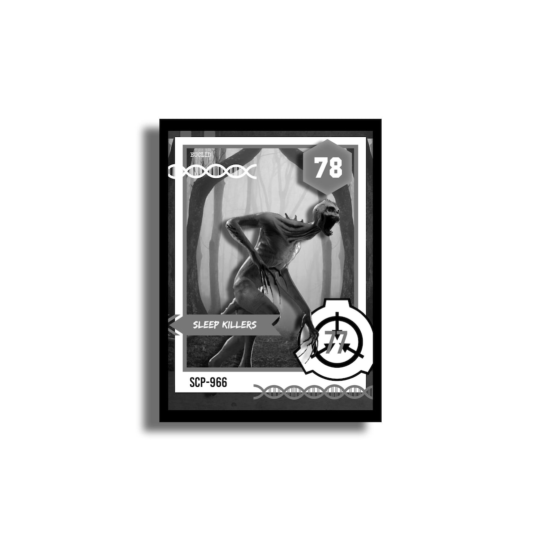 SCP Foundation Trading Cards - SCP-966 - Etsy