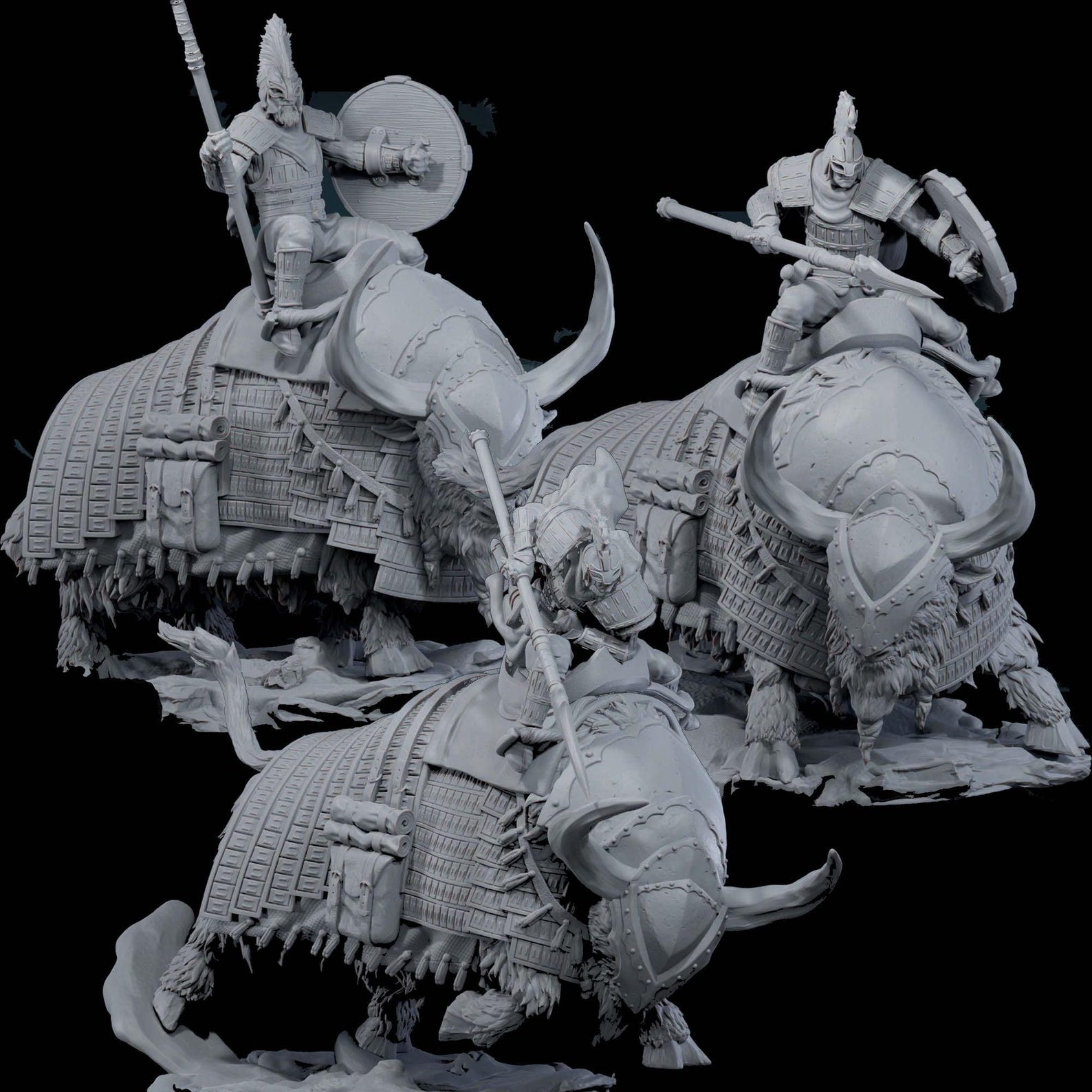 Mammoth Factory, Deephold | TTRPG Minis | Dnd | War Buffalo | Noble ...