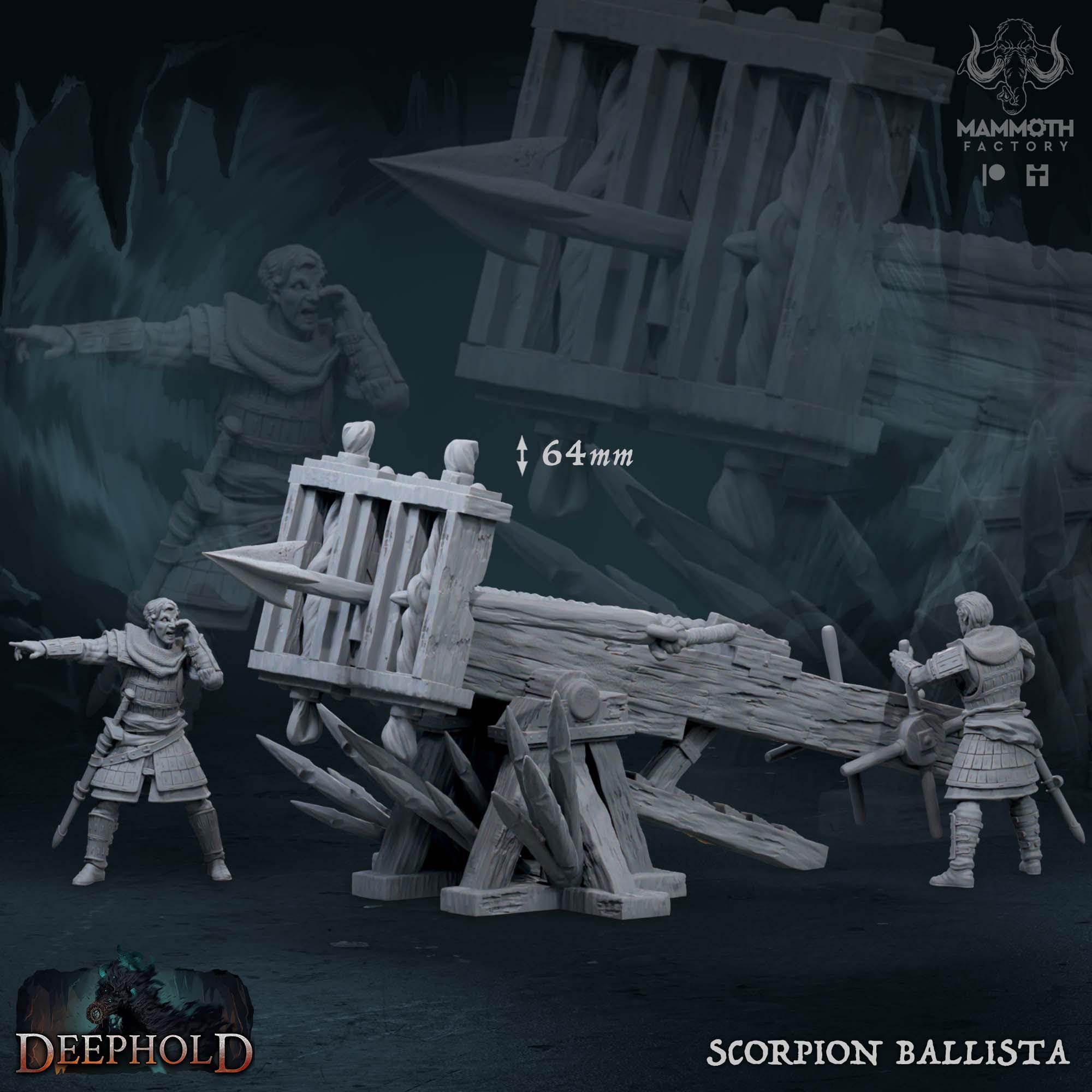 Mammoth Factory, Deephold | TTRPG Minis | Dnd | War Buffalo | Noble ...