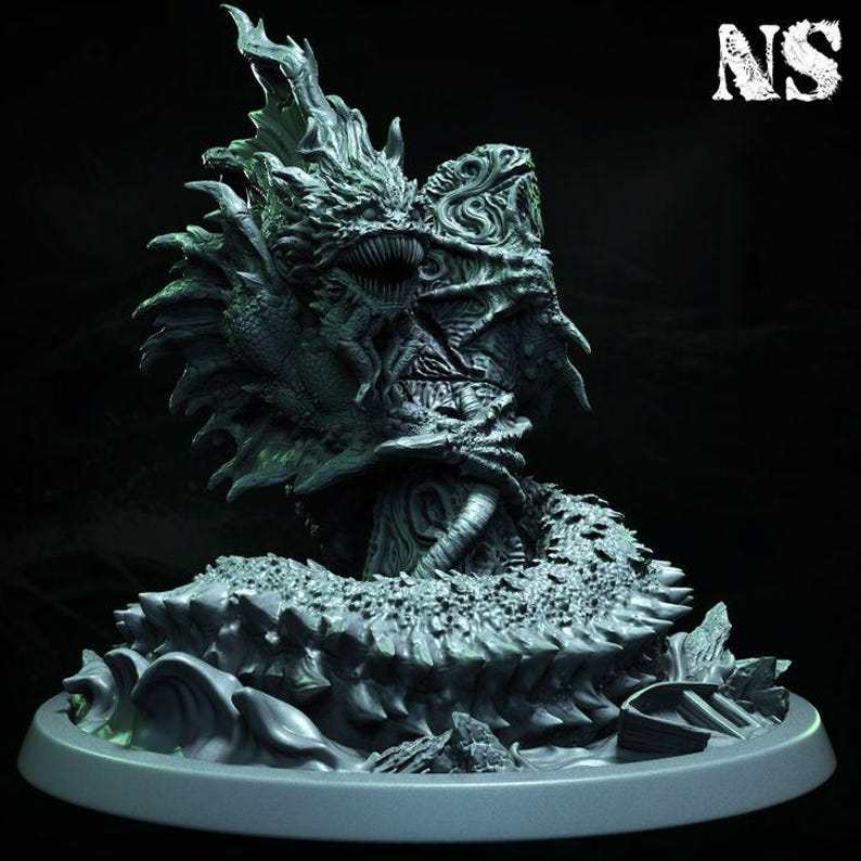 NS Miniatures BUNDLE, Father Dagon and Deep One Hybrids | TTRPG Minis ...
