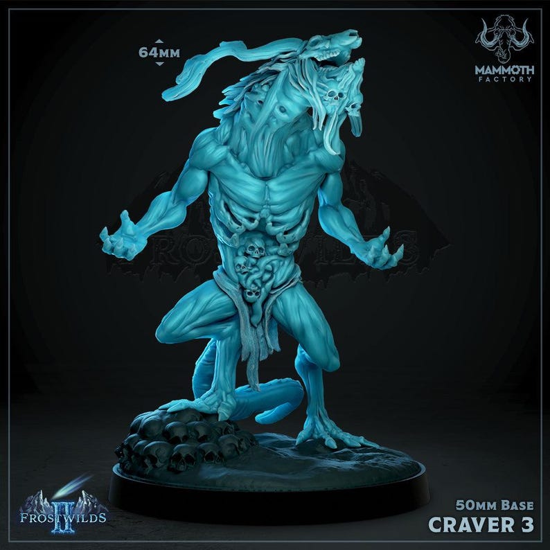 Mammoth Factory, Frostwilds 2 | TTRPG Minis | Dnd Pathfinder | Roc ...