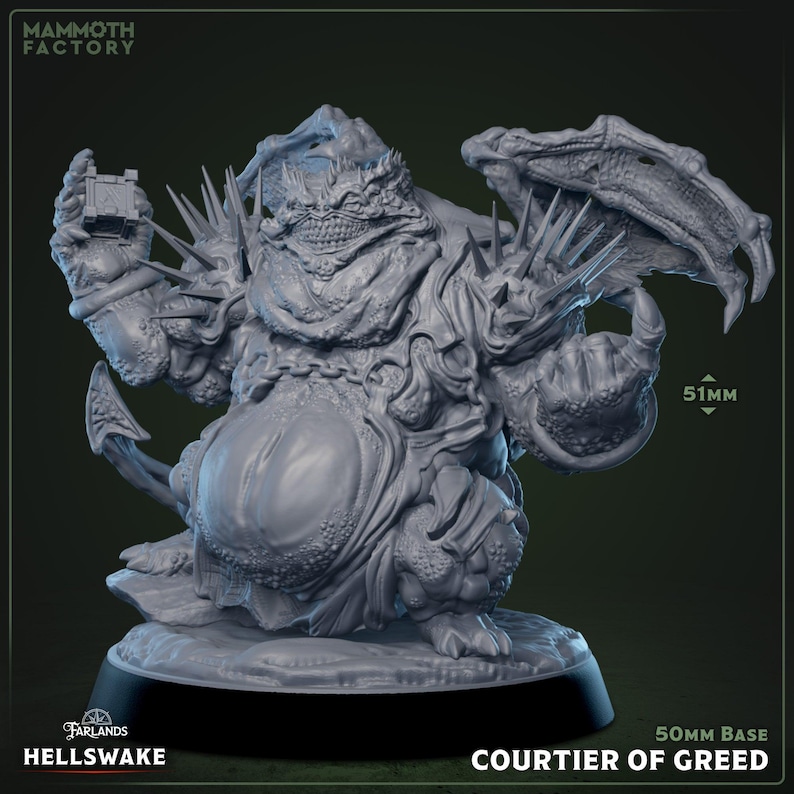Mammoth Factory, Hellswake | TTRPG Minis | Dnd Pathfinder Shadowdark ...