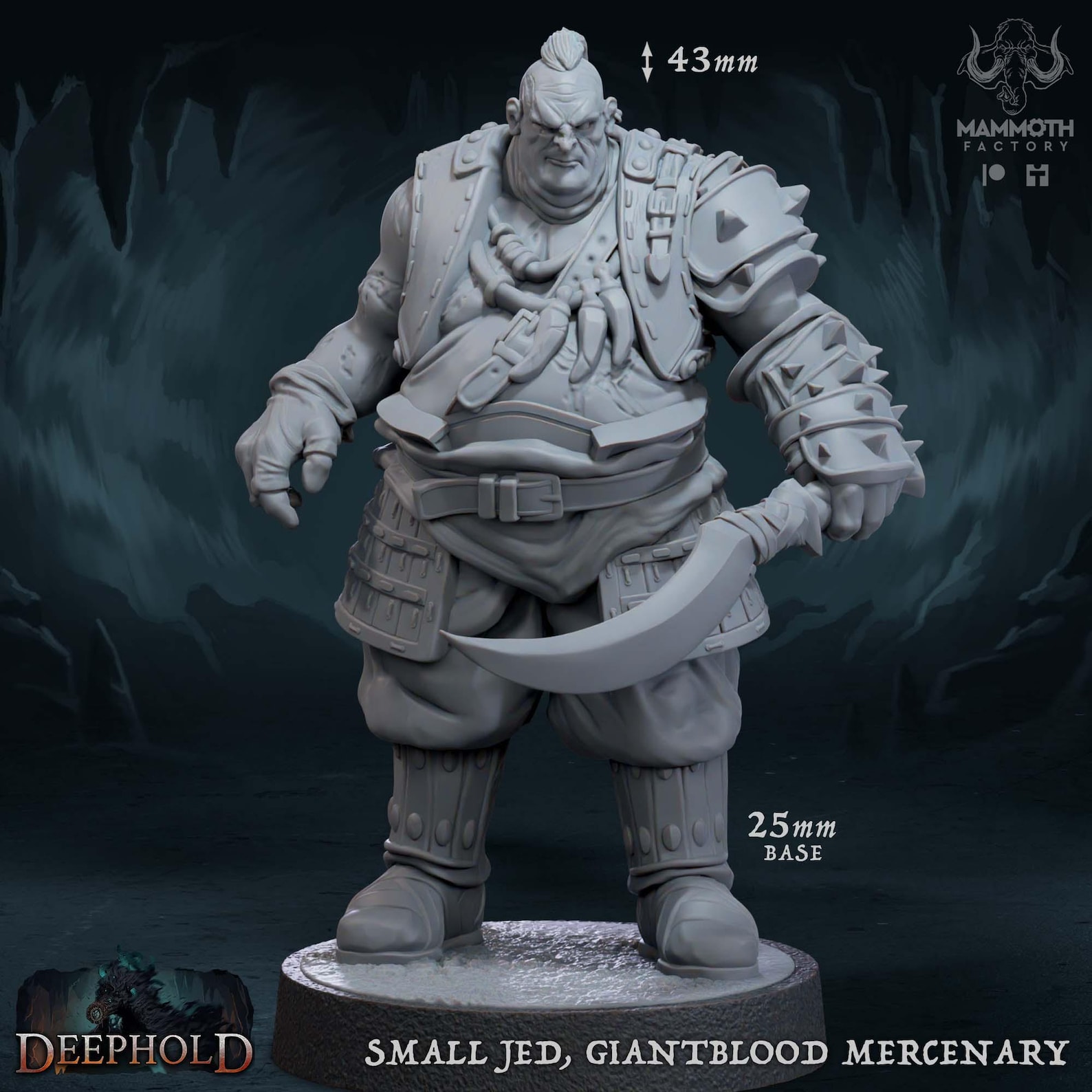 Mammoth Factory, Deephold | TTRPG Minis | Dnd | War Buffalo | Noble ...