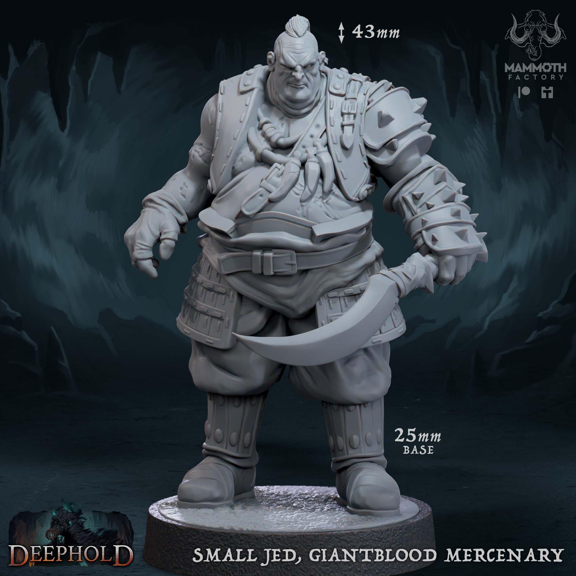 Mammoth Factory, Deephold | TTRPG Minis | Dnd | War Buffalo | Noble ...