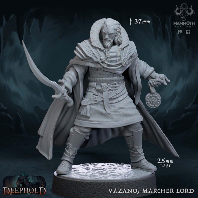Mammoth Factory, Deephold | TTRPG Minis | Dnd | War Buffalo | Noble ...