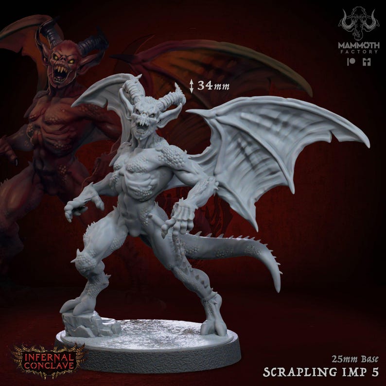 Mammoth Factory, Hellswake | TTRPG Minis | Dnd Pathfinder Shadowdark ...