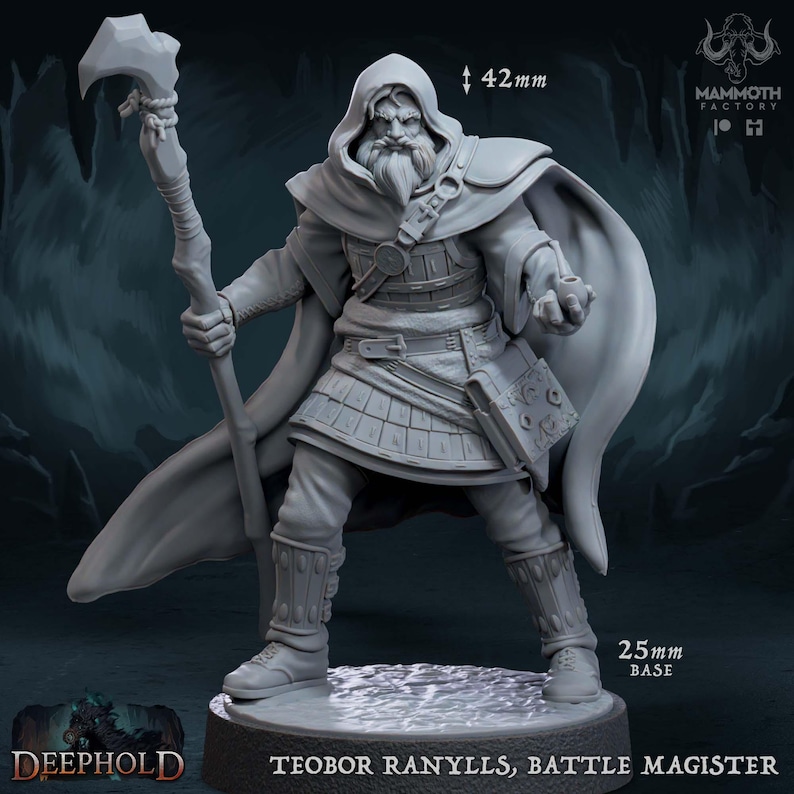 Mammoth Factory, Deephold | TTRPG Minis | Dnd | War Buffalo | Noble ...