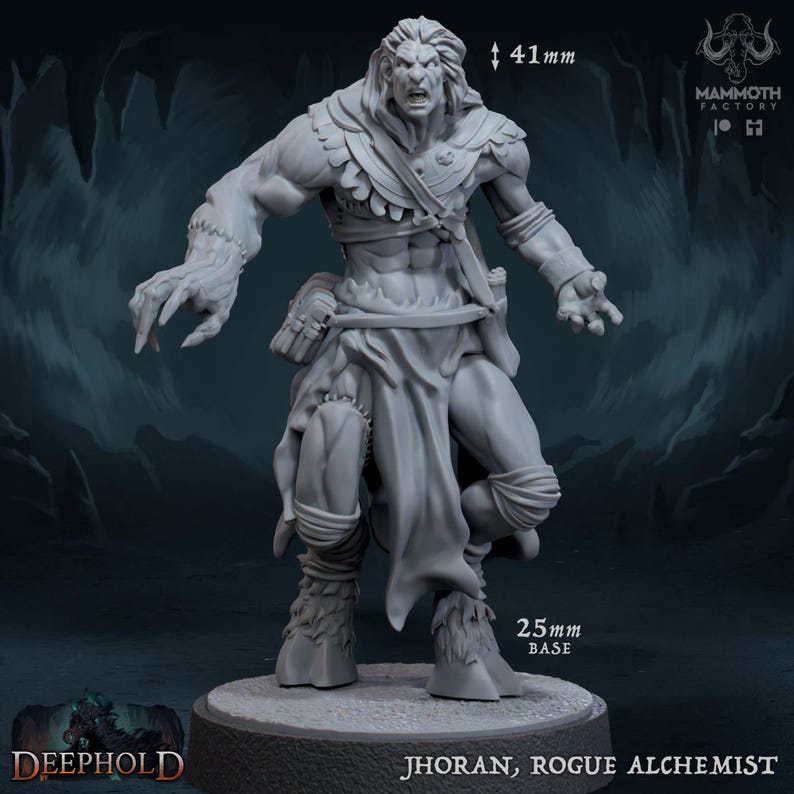 Mammoth Factory, Deephold | TTRPG Minis | Dnd | War Buffalo | Noble ...