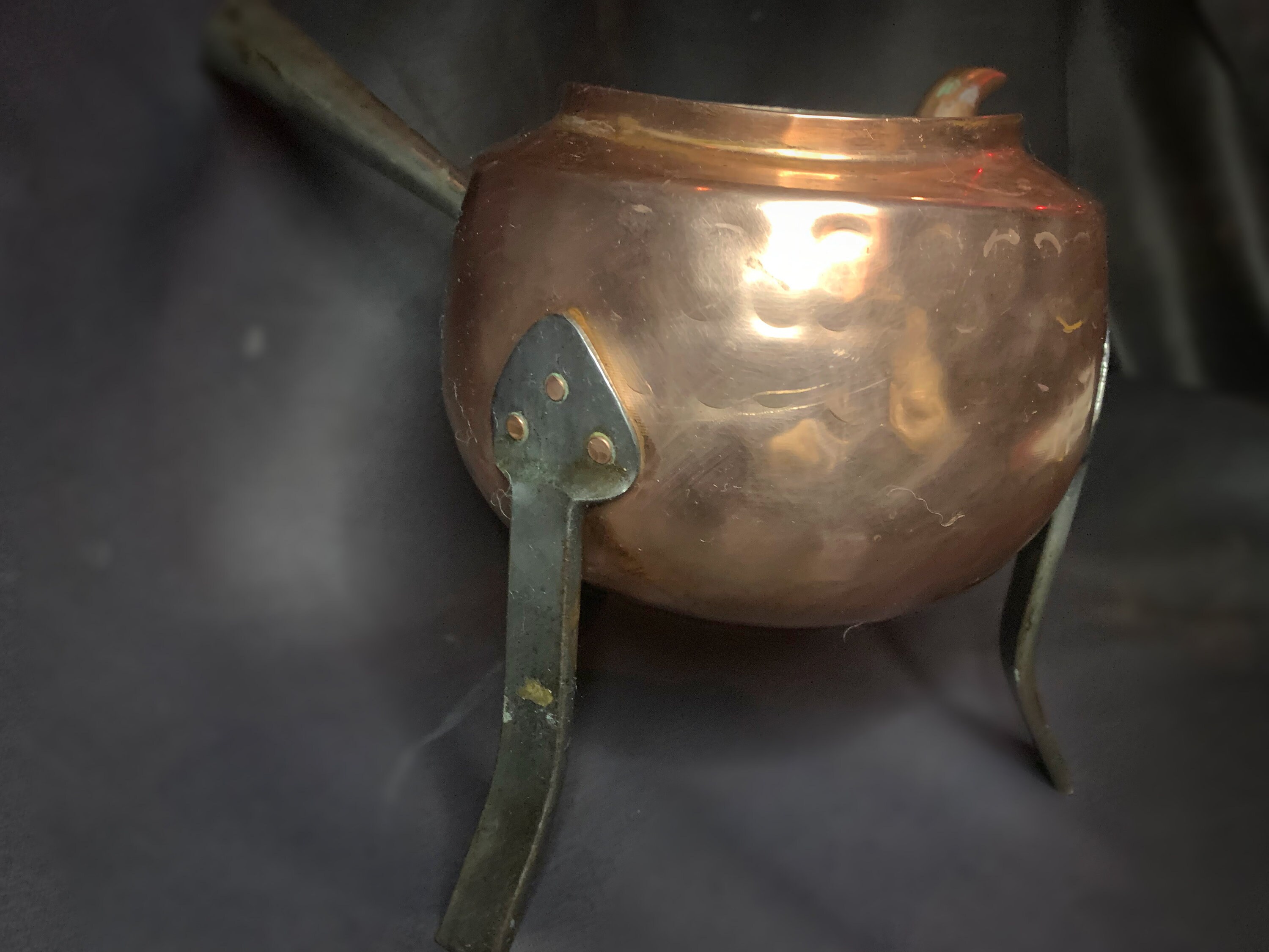 Vintage Swedish Copper Footed Teapot Coffee Kettle | Etsy