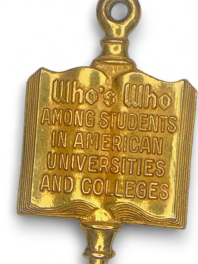 Vintage 10k Yellow Gold whos Who Among Students in American ...