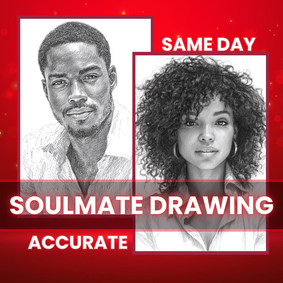 Future Husband Drawing, Future Wife Drawing, Same Day Soulmate Sketch ...