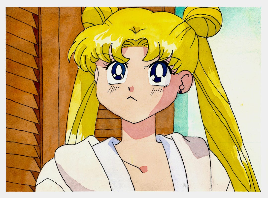 Sailor Moon Art (mean Mug Usagi) - Etsy