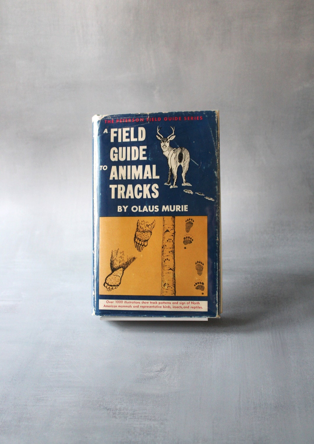 A Field Guide to Animal Tracks (1960) - Etsy