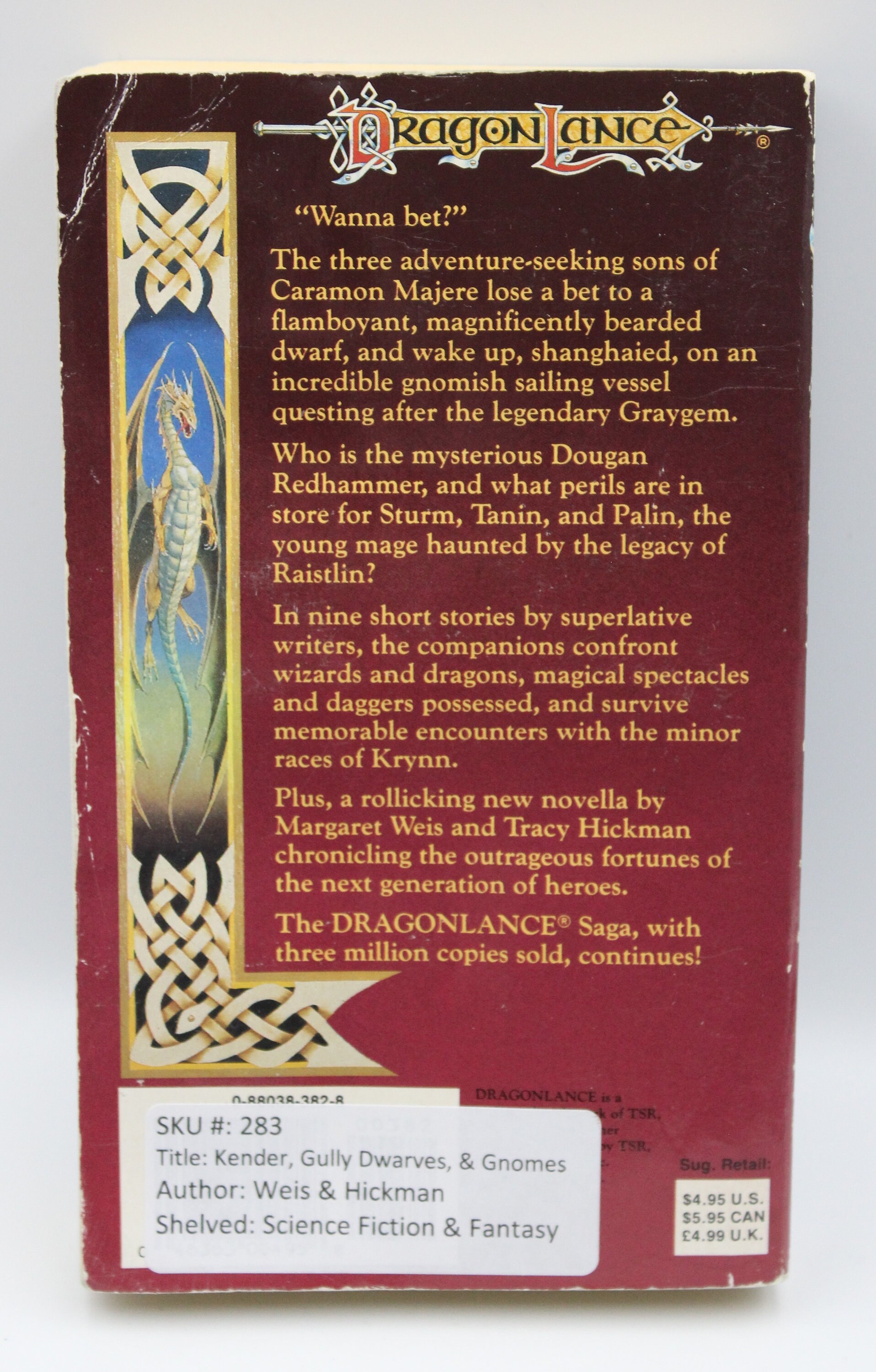 Kender, Gully Dwarves, and Gnomes dragonlance: Tales 2 1987 - Etsy