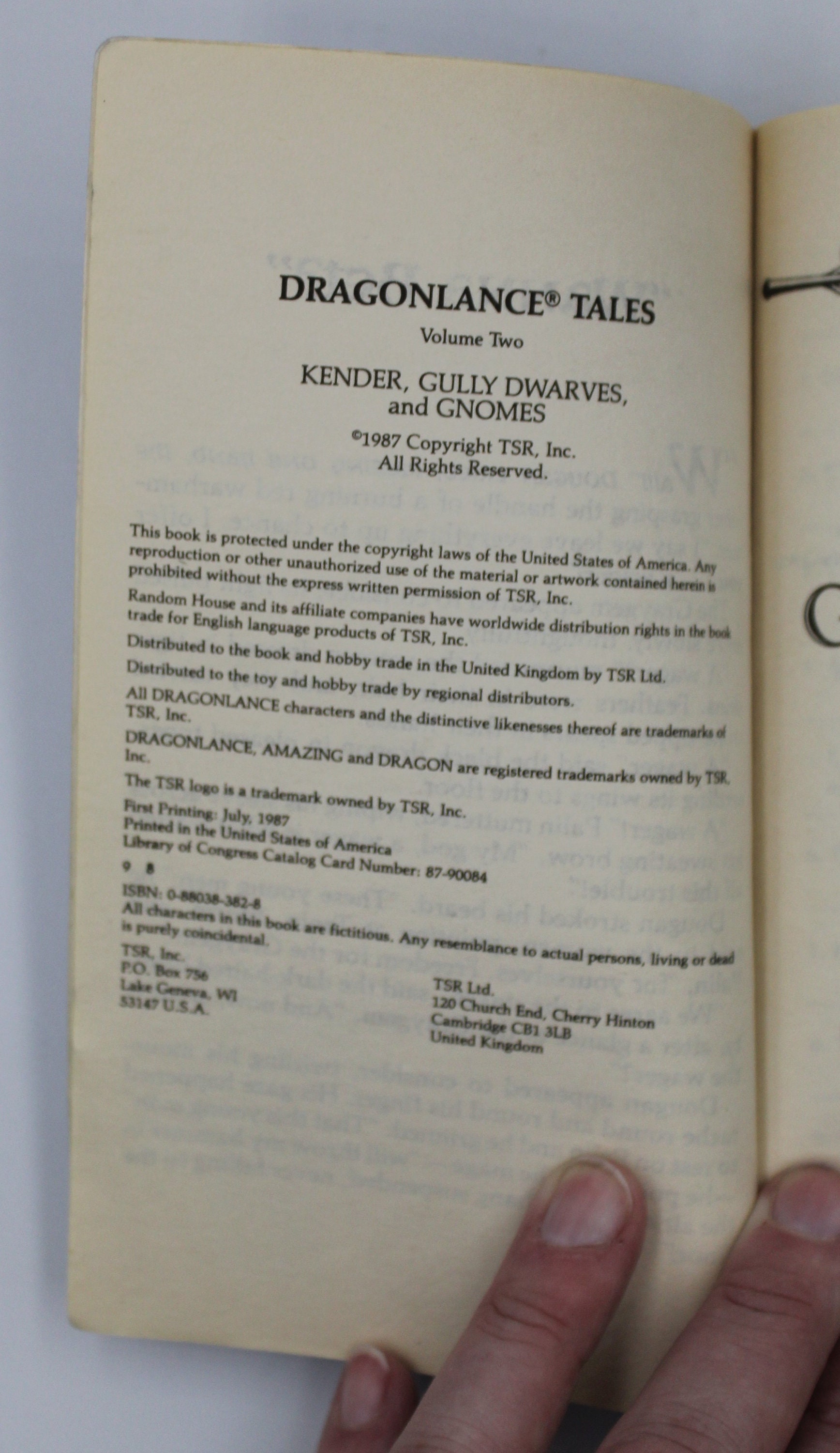 Kender, Gully Dwarves, and Gnomes dragonlance: Tales 2 1987 - Etsy