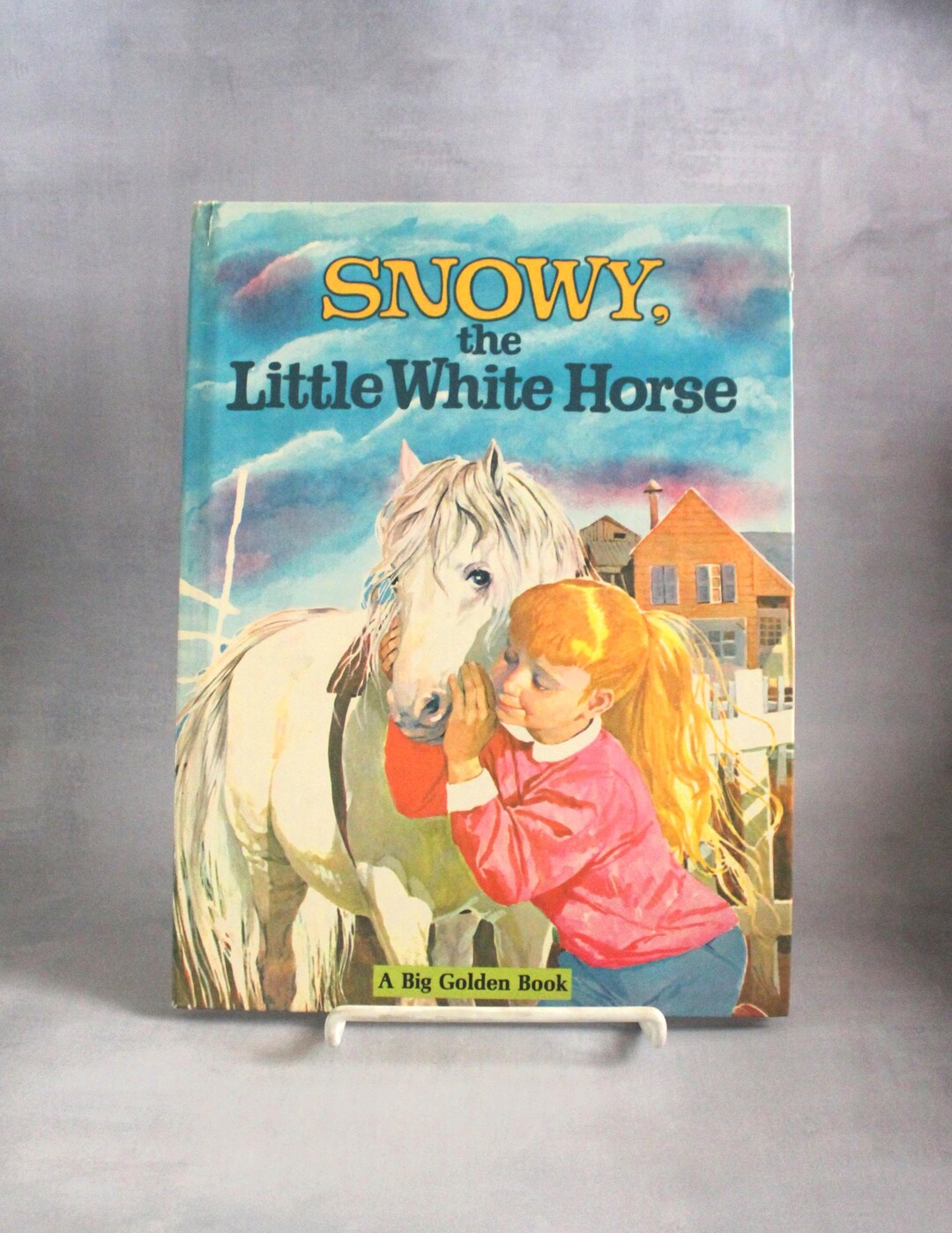 Snowy, the Little White Horse (A Big Golden Book) (1965) - Etsy