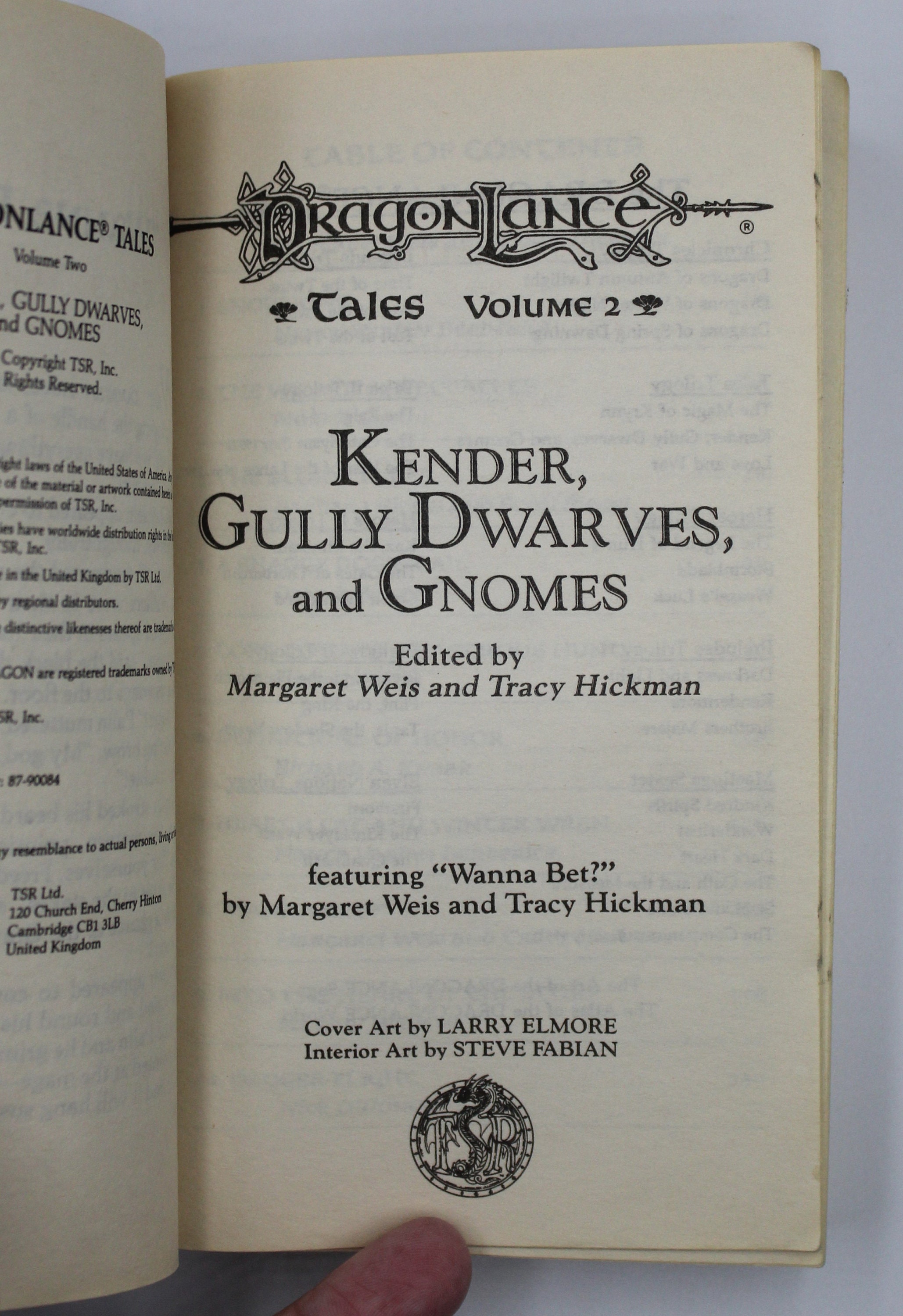 Kender, Gully Dwarves, and Gnomes dragonlance: Tales 2 1987 - Etsy